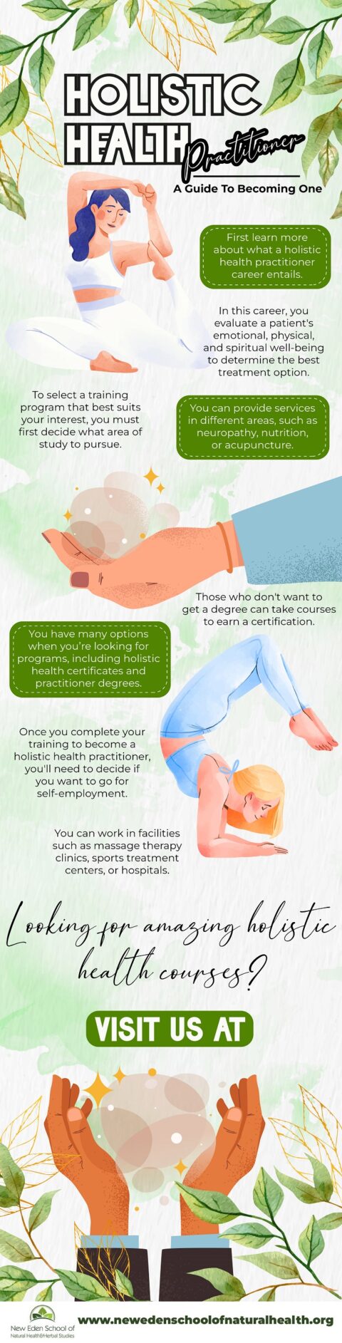 A Guide to Becoming A Holistic Health Practitioner - An Infographic ...